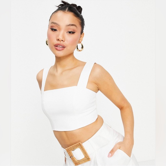 ASOS | Tops | Ever New Square Neck Crop Top Cami | Poshmark
